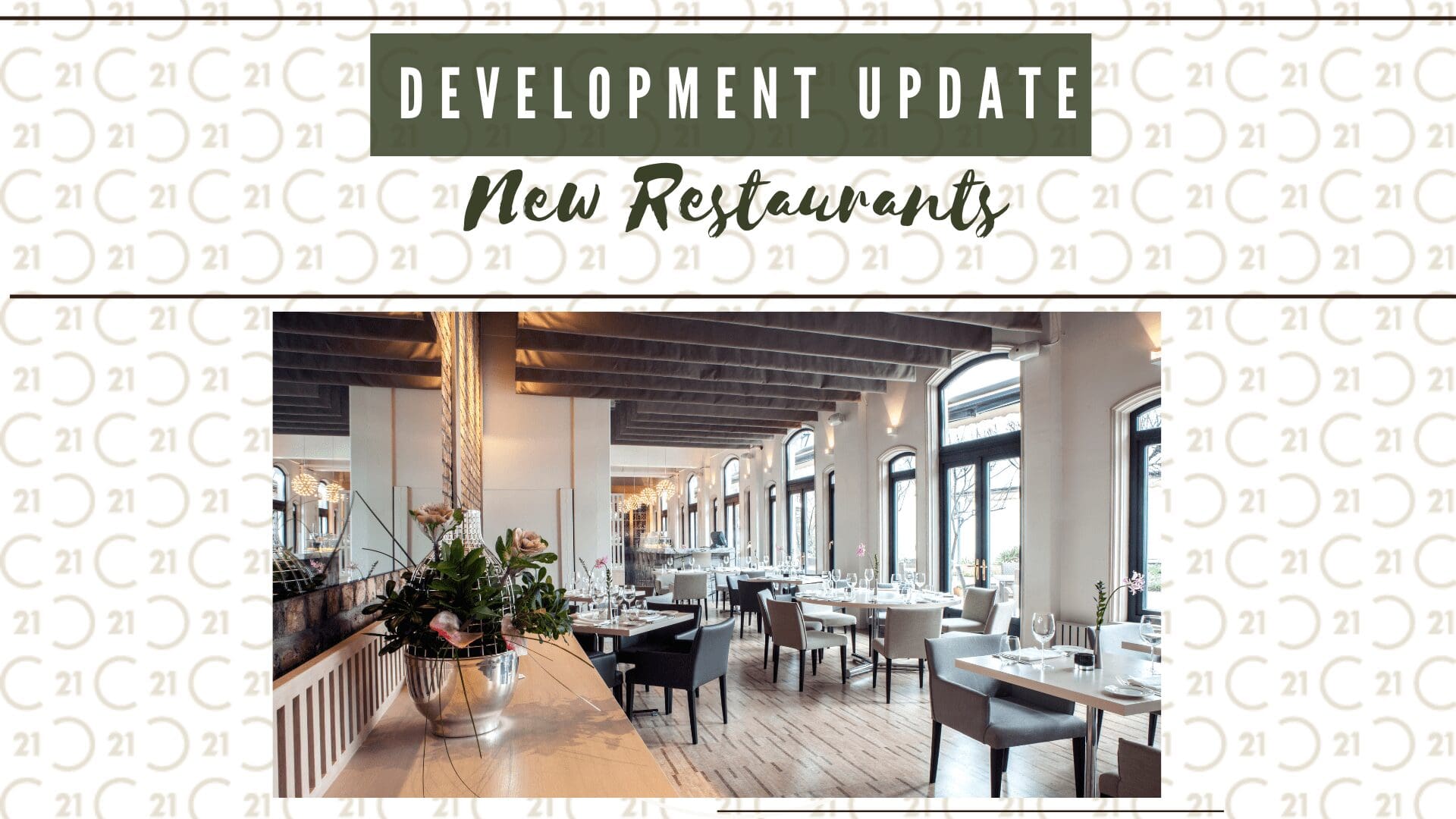 New Restaurants in Northern Virginia - Focus on NoVA Real Estate